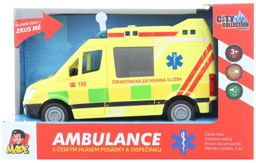 Ambulance na baterie český hlas