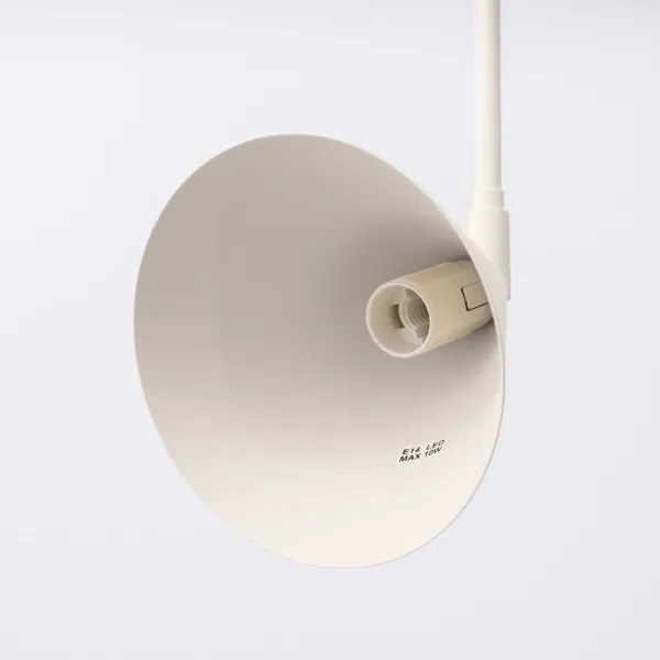 Sollux SL.1699 - Nástěnná lampa NOX 1xE14/10W/230V krémová