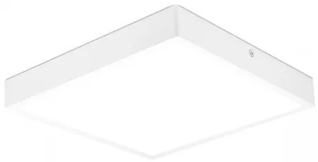 Stropní lampa KOHL LIGHTING TRIM SQUARE SURFACE přisazené svítidlo 30W 3000K texturovaná bílá K50273.W.3K