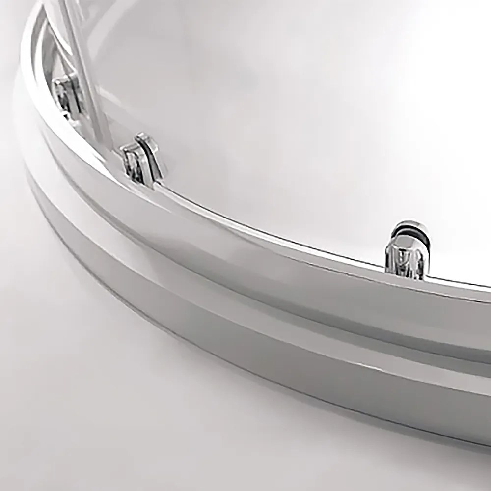 Čtvrtkruhový sprchový kout s posuvnými dveřmi ALBIS 1900 mm 770–790 400 Transparent S Brillant ALBIS/800 N0776