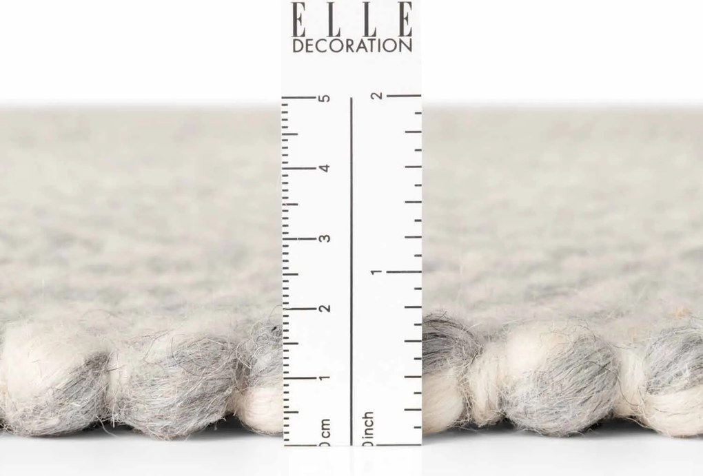 ELLE Decoration, Kusový koberec Lyon Beans 106317 Natural Cream Grey z kolekce Elle, 160x230, šedá, ložnice