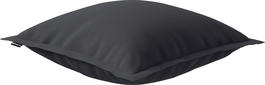 Mona - potah na polštář hladký lem po obvodu barva černá