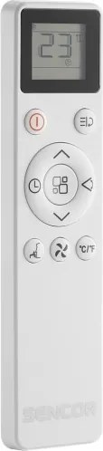 Mobilní klimatizace SENCOR SAC MT9078CH WiFi BILA s těsnící sadou ZDARMA