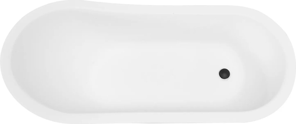 Besco Olaya volně stojící vana 160 x 68 cm nožičky bílá akrylát bílá VANOLA160W