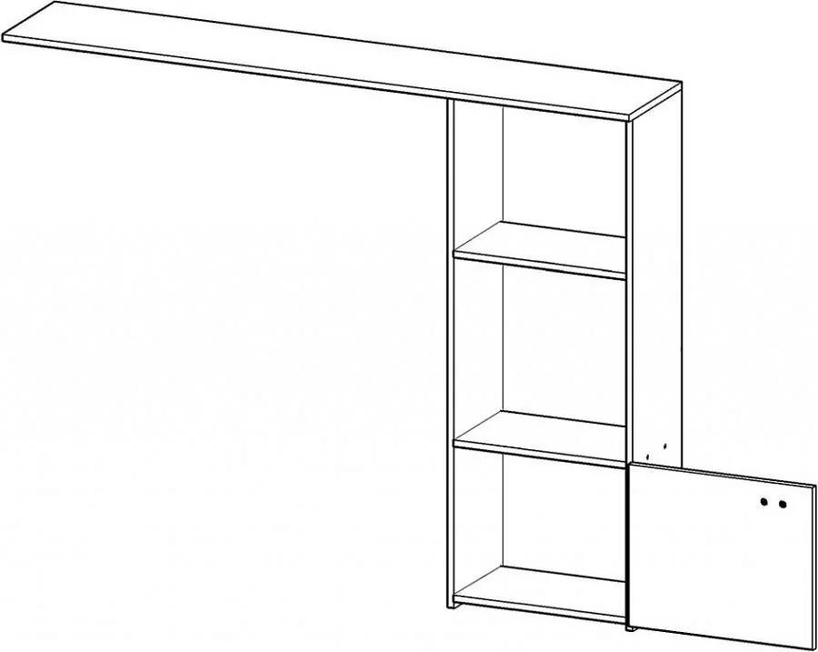 Casarredo - Komfort nábytek Obývací stěna, sestava HUGO bílá