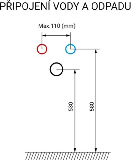 Mereo Mereo, Aira, koupelnová skříňka s keramickým umyvadlem 121 cm, bílá, dub, šedá, CN723