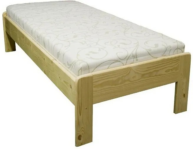 Dřevěná postel VIKI - smrk