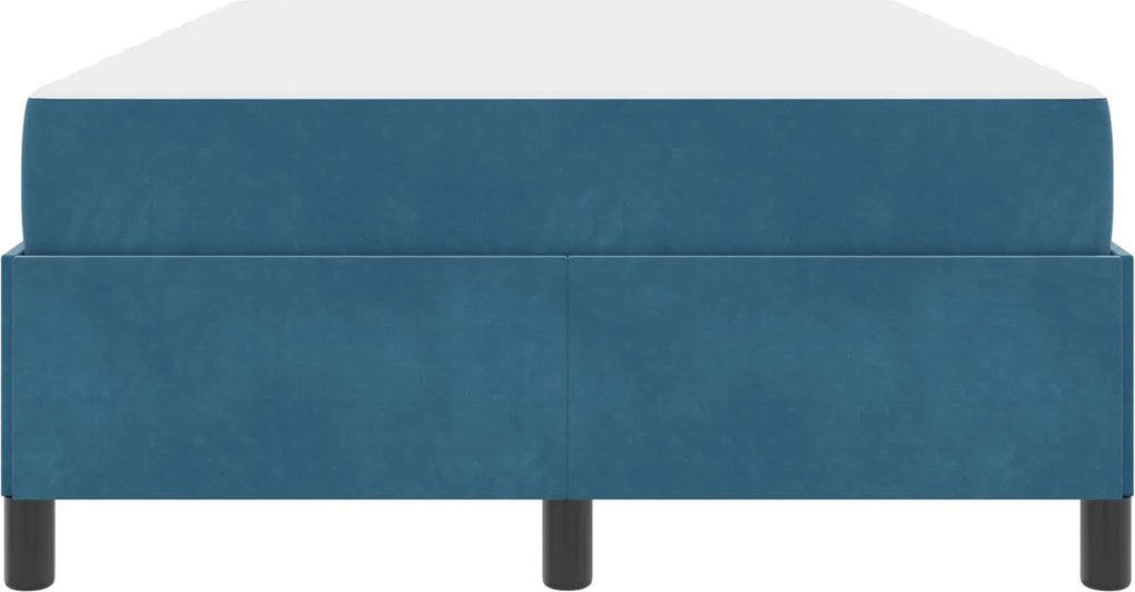 Rám postele Tmavě modrá 120 x 200 cm textil 3399058