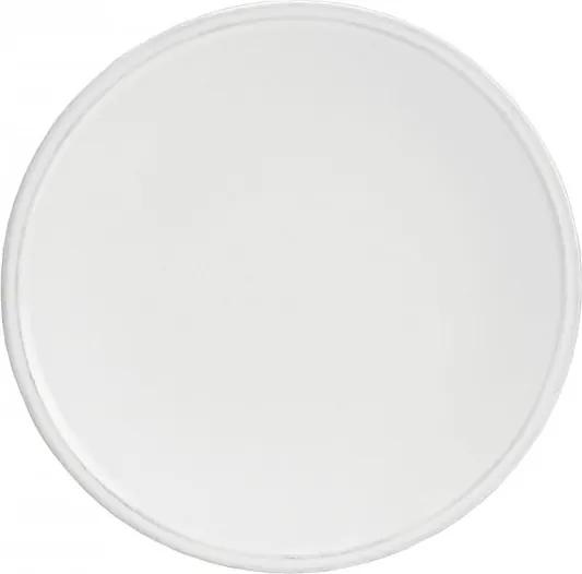 Dezertní talíř s okrajem Friso white 22cm