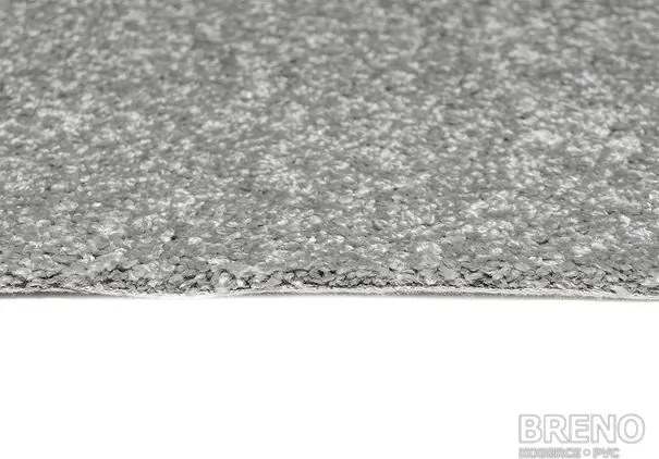 Breno Metrážový koberec CORDOBA 94, šíře 400 cm, Stříbrná