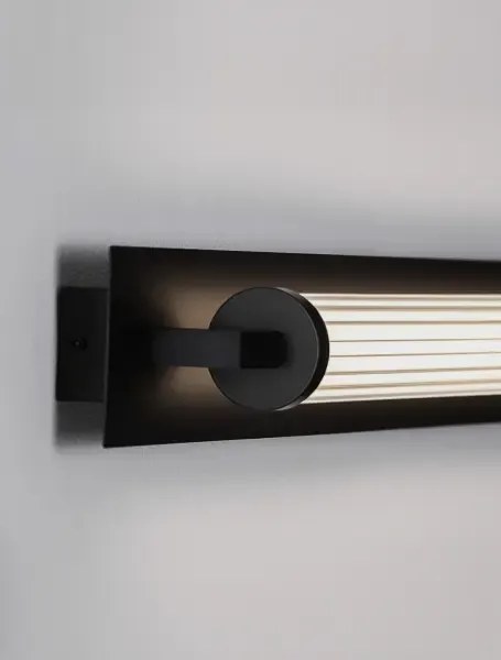 Designové nastěnné svítidlo Fasko 80 Černá