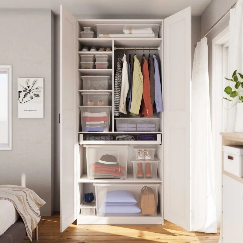 SUNDIS Úložný box pod postel VIEW BOX 50 L – pod postel, s víkem a kolečky
