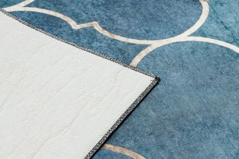 Dywany Łuszczów Kusový koberec ANDRE Maroccan trellis 1181 blue Rozměry koberců: 120x170