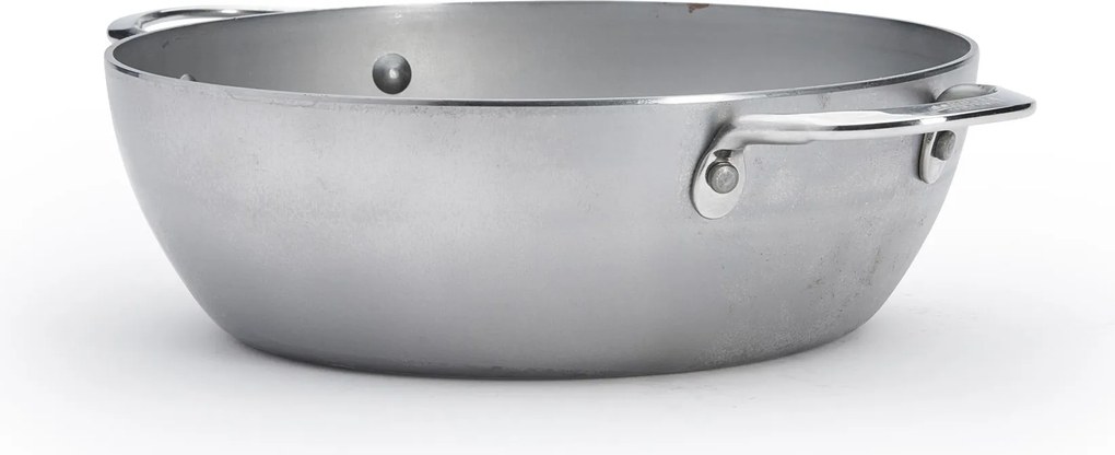 Ocelová hluboká servírovací pánev de Buyer MINERAL B P.24cm 4l