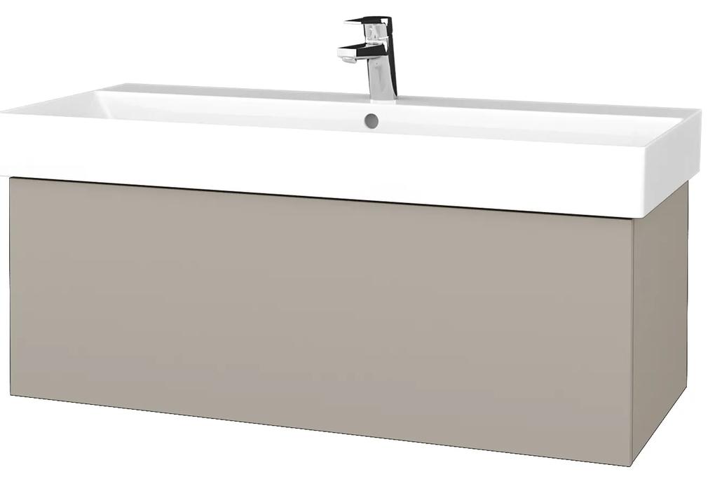 Dřevojas Koupelnová skříň VARIANTE SZZ 100 Varianta: M01 Bílá mat / M01 Bílá mat