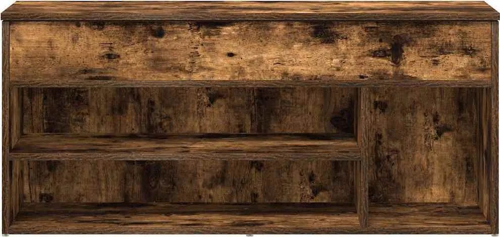 vidaXL Botník 102x30,5x45 cm kompozitní dřevo [859140] Barva: dub sonoma