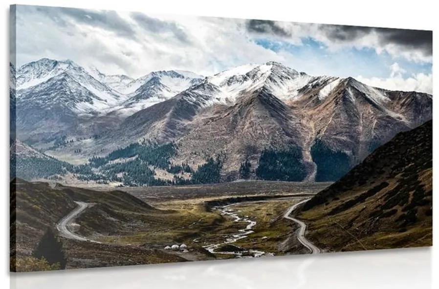 Obraz nádherná horská panorama Varianta: 90x60