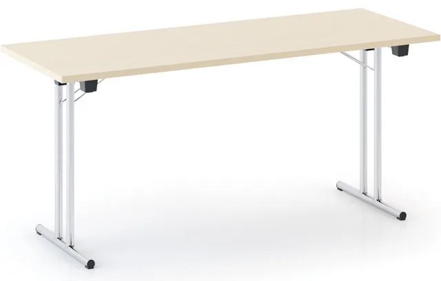 Skládací konferenční stůl FOLDING, 160x80 cm, buk