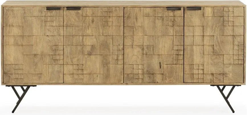 Komoda z mangového dřeva v přírodní barvě 175x78x40 cm Priya – MOME