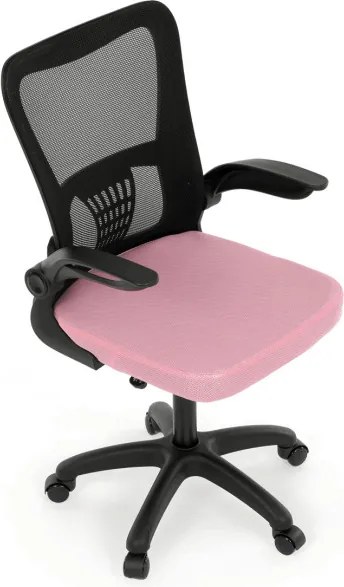 Dětská otočná židle růžová KA-K2006 PINK