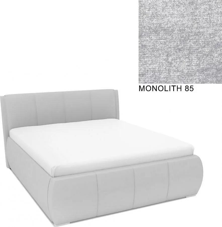 Dřevona - Elitte Čalouněná postel AVA EAMON UP 180x200, s úložným prostorem, MONOLITH 85