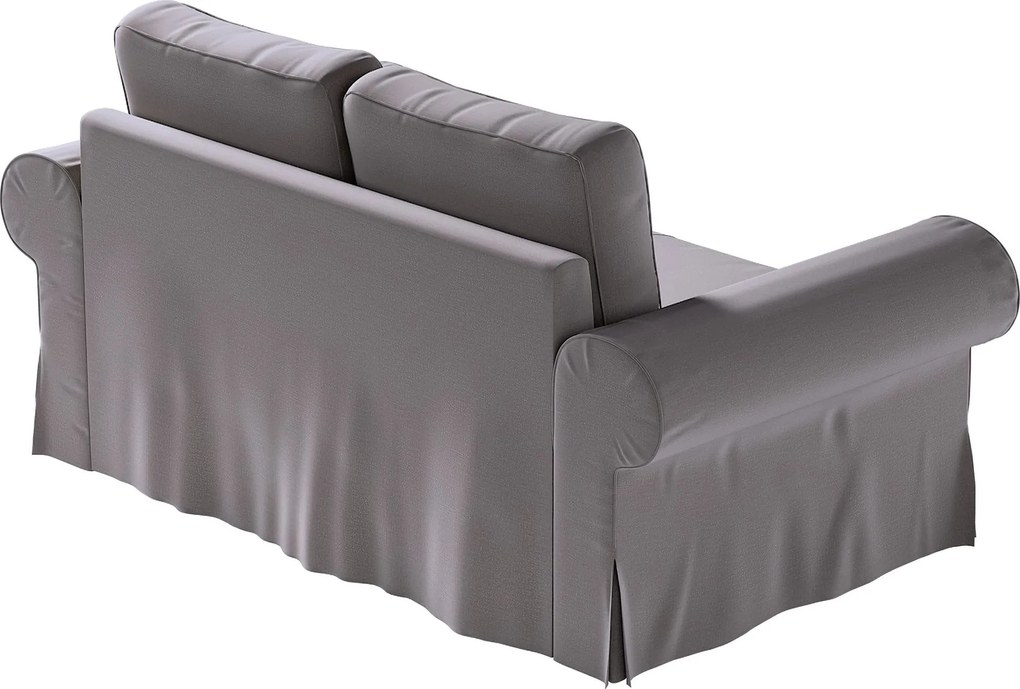 Potah na pohovku IKEA Backabro 2-místná, rozkládací barva hnědá látka sametová
