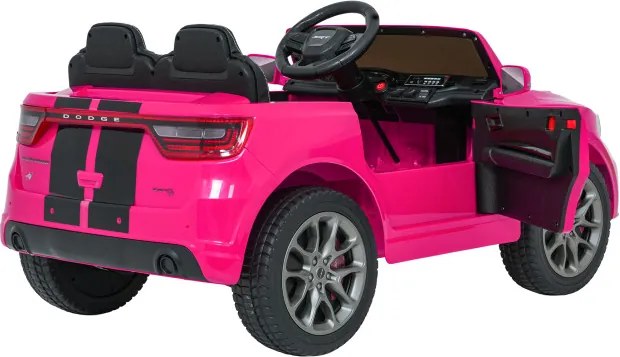 Elektrické autíčko Dodge Durango růžové