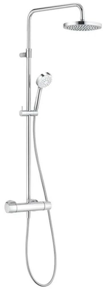 Kludi Logo - Sprchový set Dual Shower System s termostatem, 20 cm, chrom 6809505-00