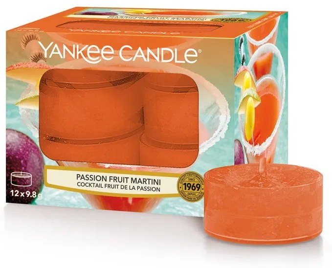 YANKEE CANDLE PASSION FRUIT MARTINI 12 x 9,8 g