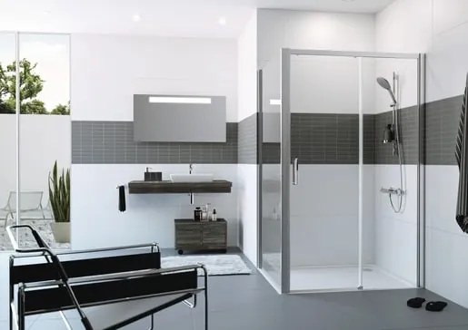 Hüppe Classics 2 Easy Entry sprchové dveře 130 cm C25610.069.322