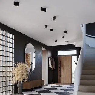 Stropní LED svítidlo SOLLUX SOLE černé 11W SL.1212