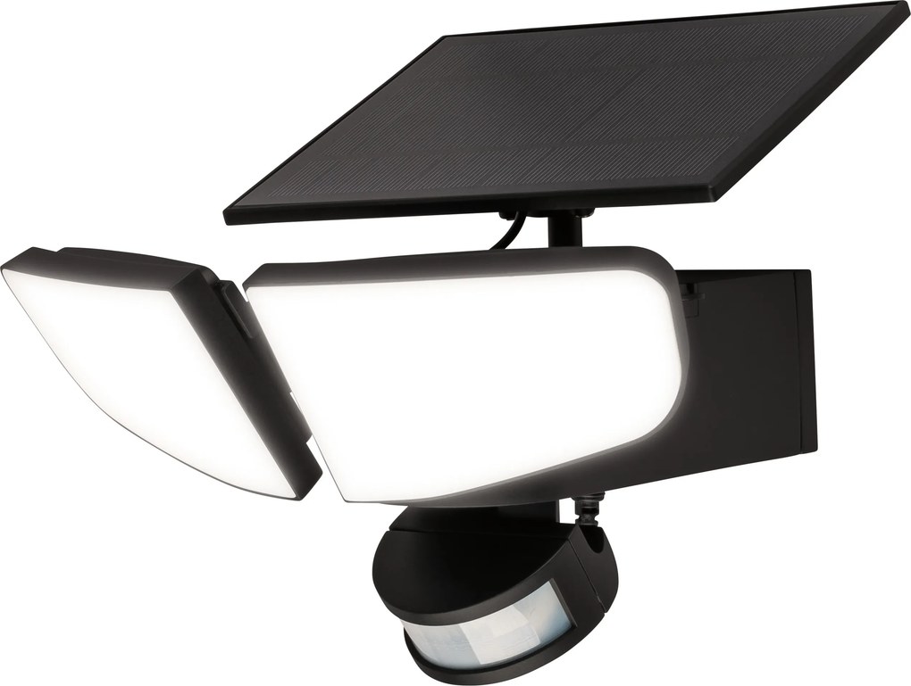 Livarno® Venkovní solární LED reflektor (černá)
