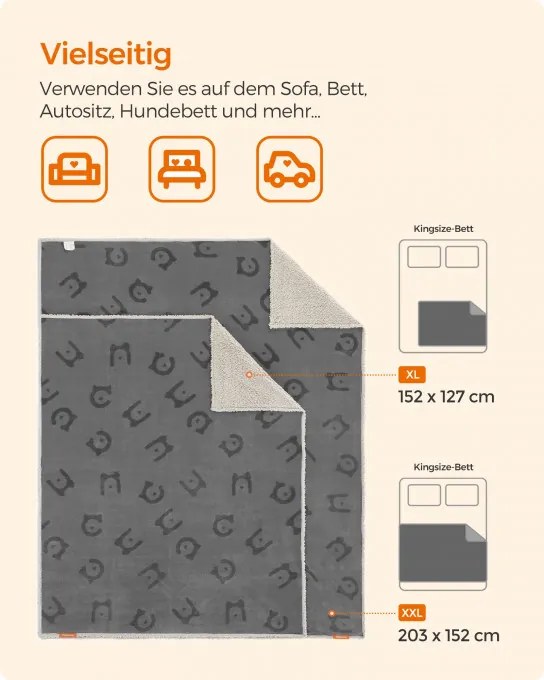 Nepromokavá deka XXL PPB080G01