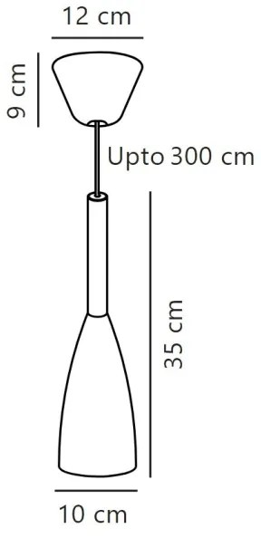 DFTP by Nordlux - Lustr na lanku PURE 1xE27/40W/230V bílá/ořech