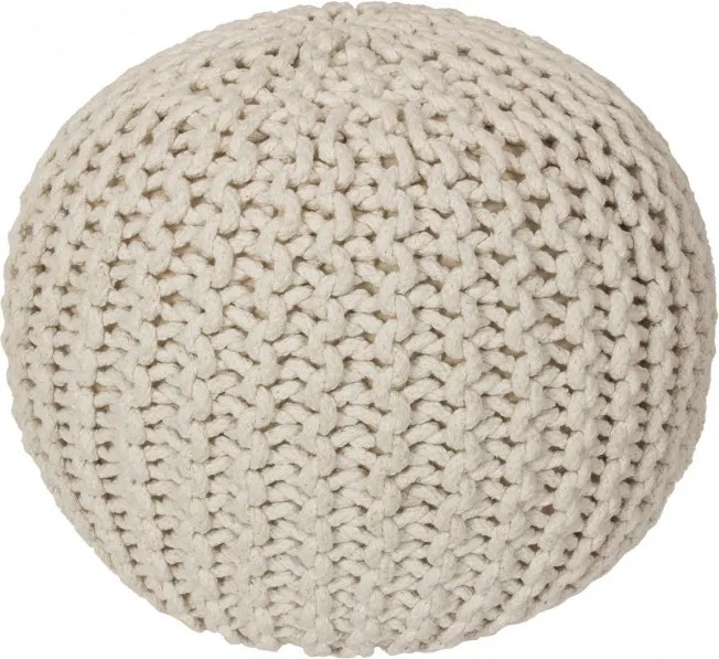 Hans Home | Sedací vak COOL POUF 20777 CREAM, béžová