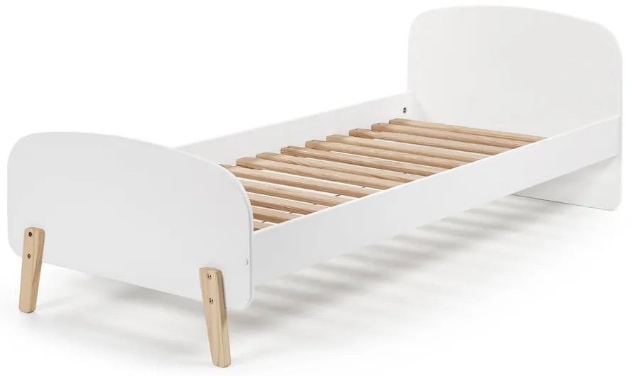 Bílá dětská postel Vipack Kiddy, 90 x 200 cm Biano.cz