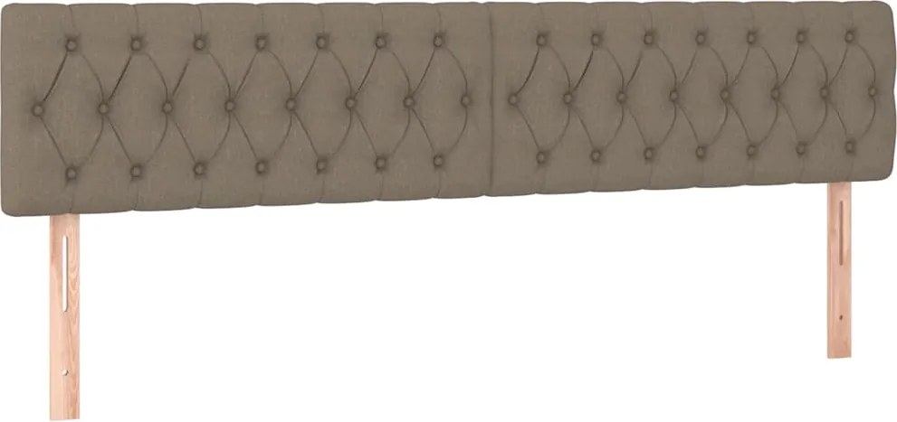Box spring postel s matrací taupe 120x190 cm textil 3269955