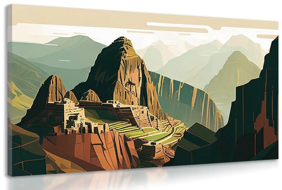 Obraz skvostné Machu Picchu Varianta: 120x80