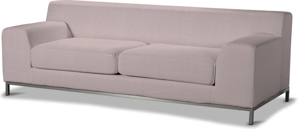 Potah na pohovku IKEA  Kramfors 3-místná barva růžová látka pletený vzor