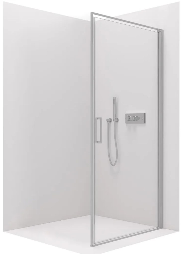 Cerano Porte, 1-křídlé sprchové dveře 100x195 cm, 8mm čiré sklo, chromový profil, CER-CER-413480