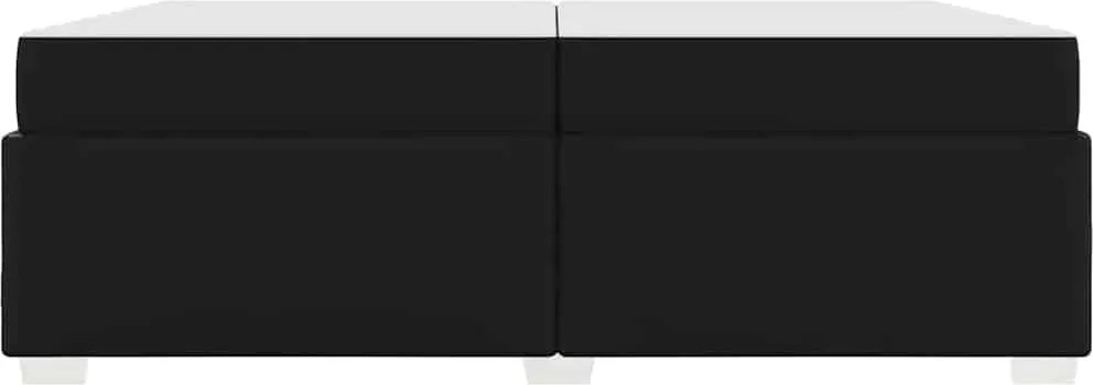 Rám postele Černá 200 x 200 cm PVC 3399250