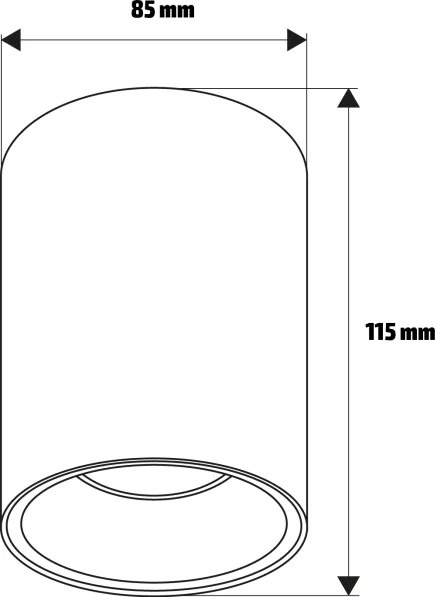 Brilagi - LED RGBW Stmív. bodové svítidlo TRINE 1xGU10/4,8W/230V béžová/zlatá