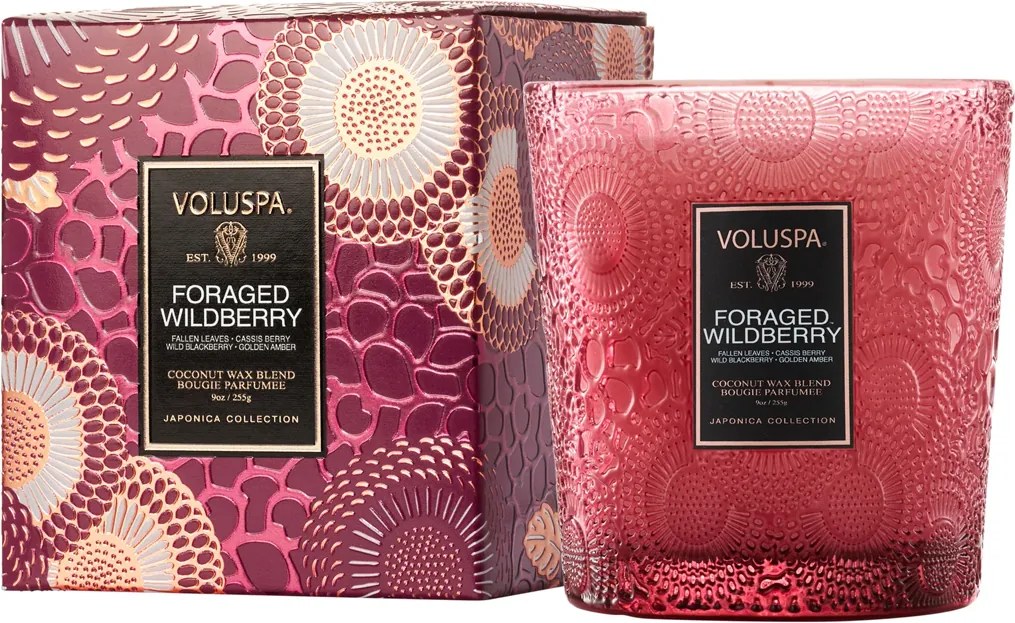 Voluspa svíčka Foraged Wildberry, 255 g