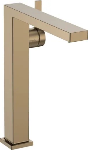 Hansgrohe Tecturis E vysoká umyvadlová baterie s clic-clacem kartáčovaný bronz 73070140