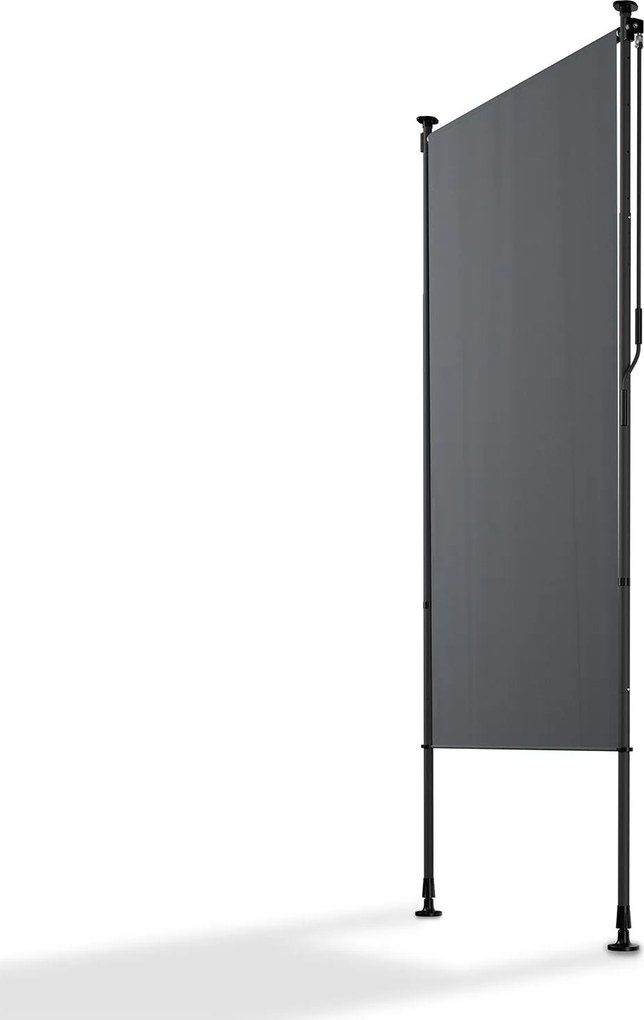 Juskys Svislá markýza Barbados Barva: šedá, Velikost: 100 × 310 cm