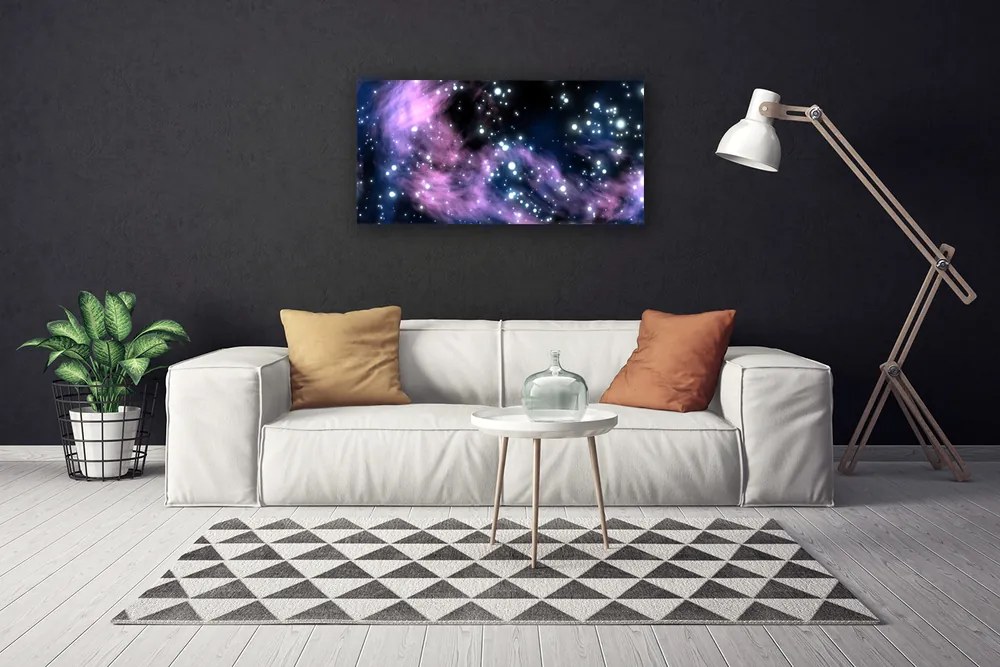 Obraz na plátně Abstrakce Vesmír Art Umění 120x60 cm