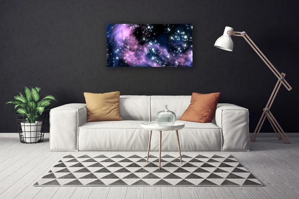 Obraz na plátně Abstrakce Vesmír Art Umění 125x50 cm