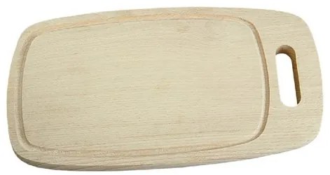 Prkénko dřevěné oválné 32,5 x 18 cm