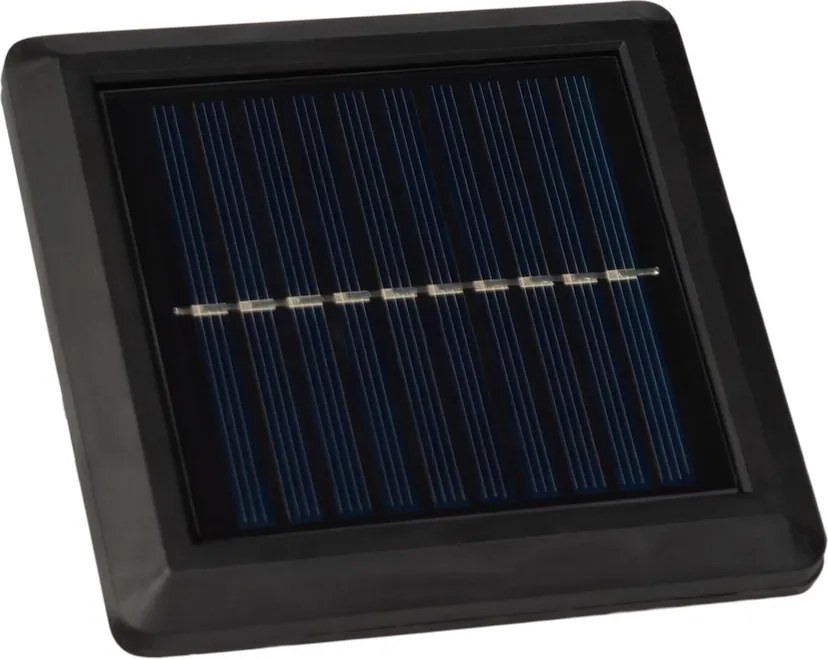 Exteriérové solární LED svítidlo Depo, 1x LED 1,05w, černá