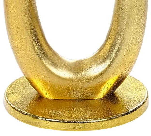 Příruční stolek Apko (zlatá). 1077601